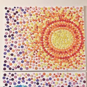 Handmade | Wall Decor | Original Artwork Medicine Vial Cap Mosaic By Me ...